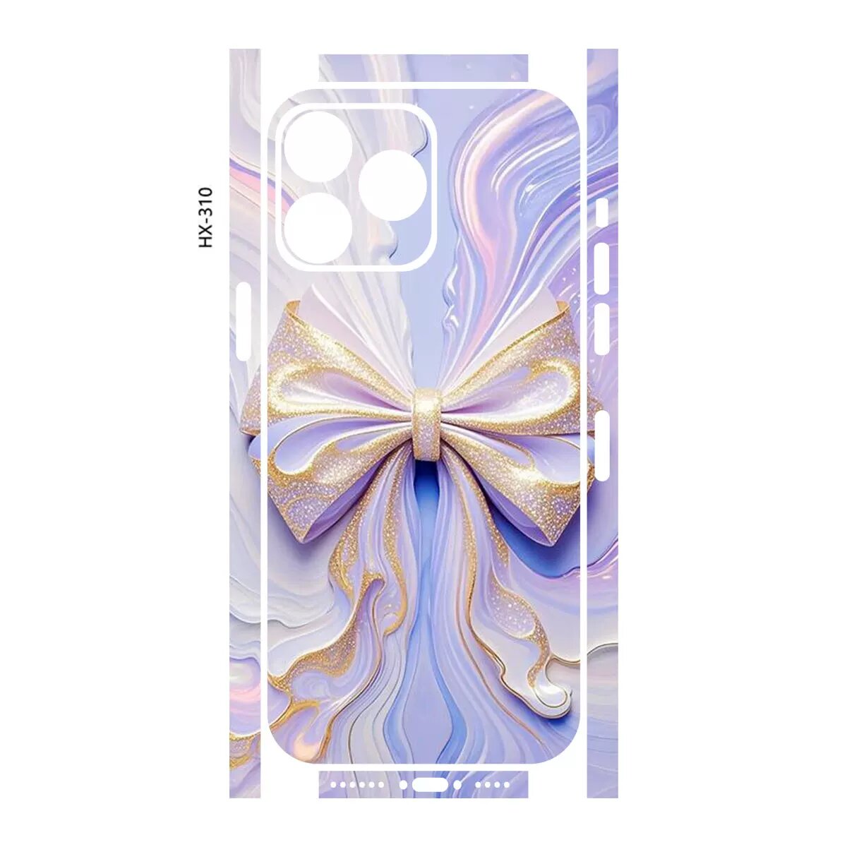 IPhone Air 3M Высококачественная рельефная наклейка для iPhone - HX-310, полная защита задней панели