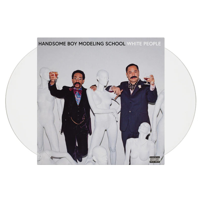 Handsome Boy Modeling School - White People - Opaque White 2LP - новая виниловая пластинка
