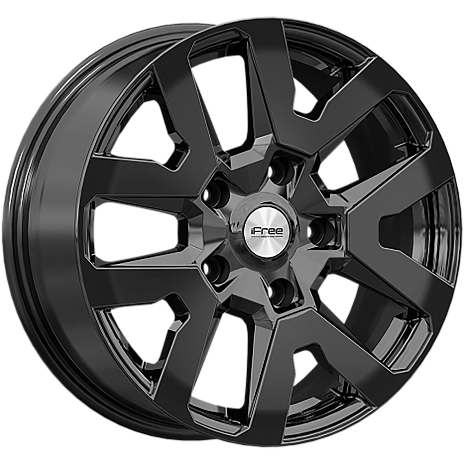 Литой колесный диск iFree Original Трикстер (Niva) (КС1170) 7x17/5x139,7 ET40 D98 BK