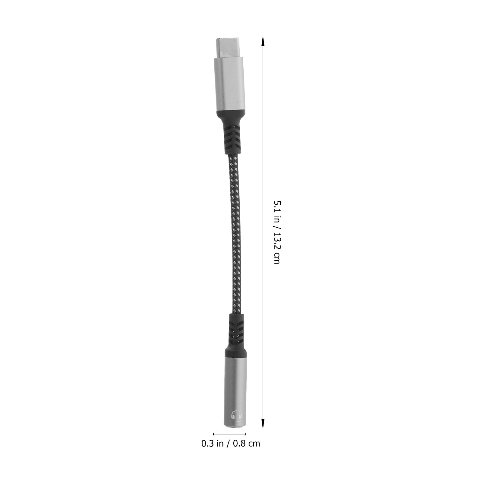 Адаптер Usb C To 3.5Mm Для Наушников Тип C Многофункциональный Кабель 3 Шт 13.20X0.80X0.60Cm