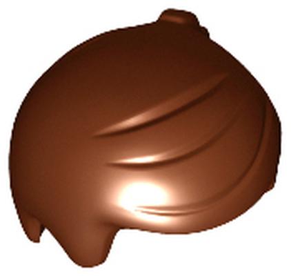 Деталь Lego 15443 Minifigure, Hair Short with 2 Locks on Left Side