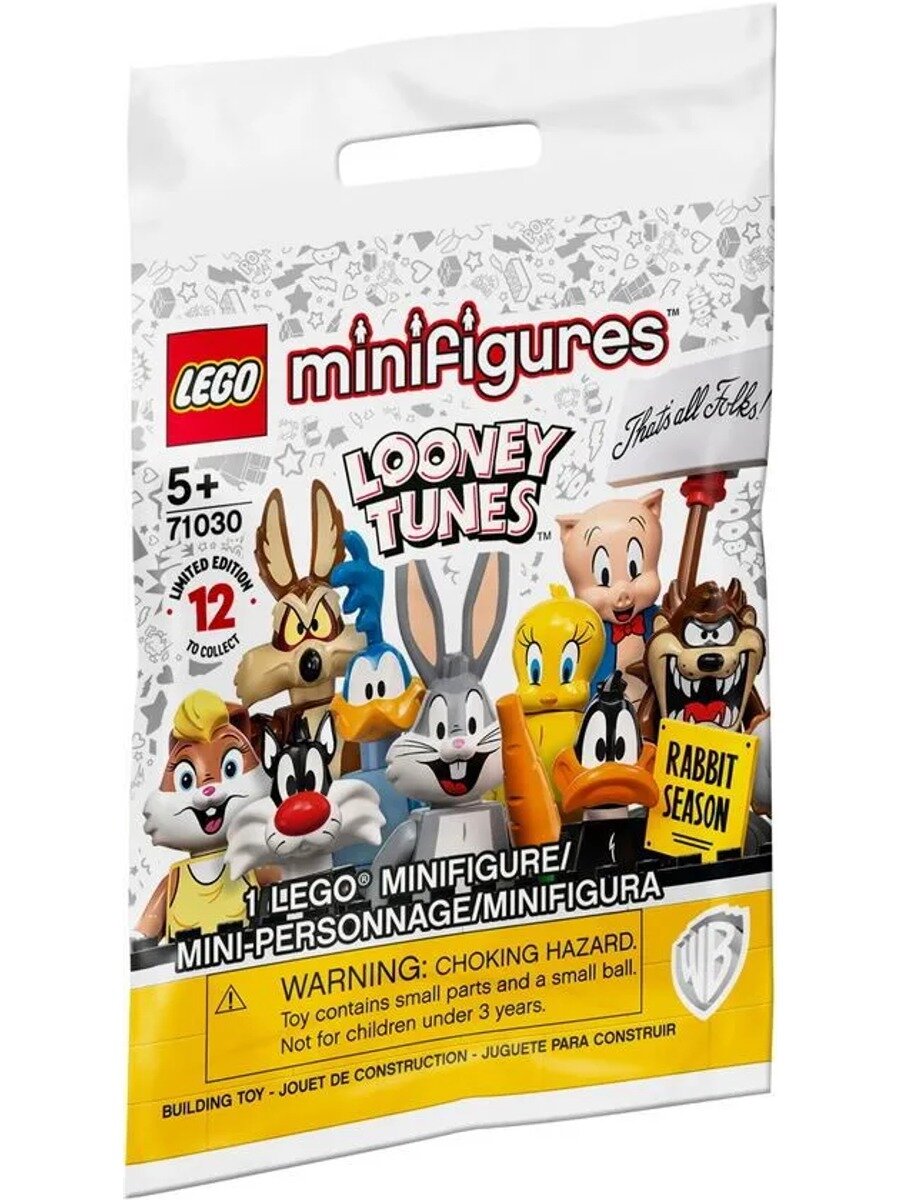 Конструктор LEGO Looney Tunes 71030-5 Сильвестр, коллекционная минифигурка, 1 деталь, для детей от 5 лет