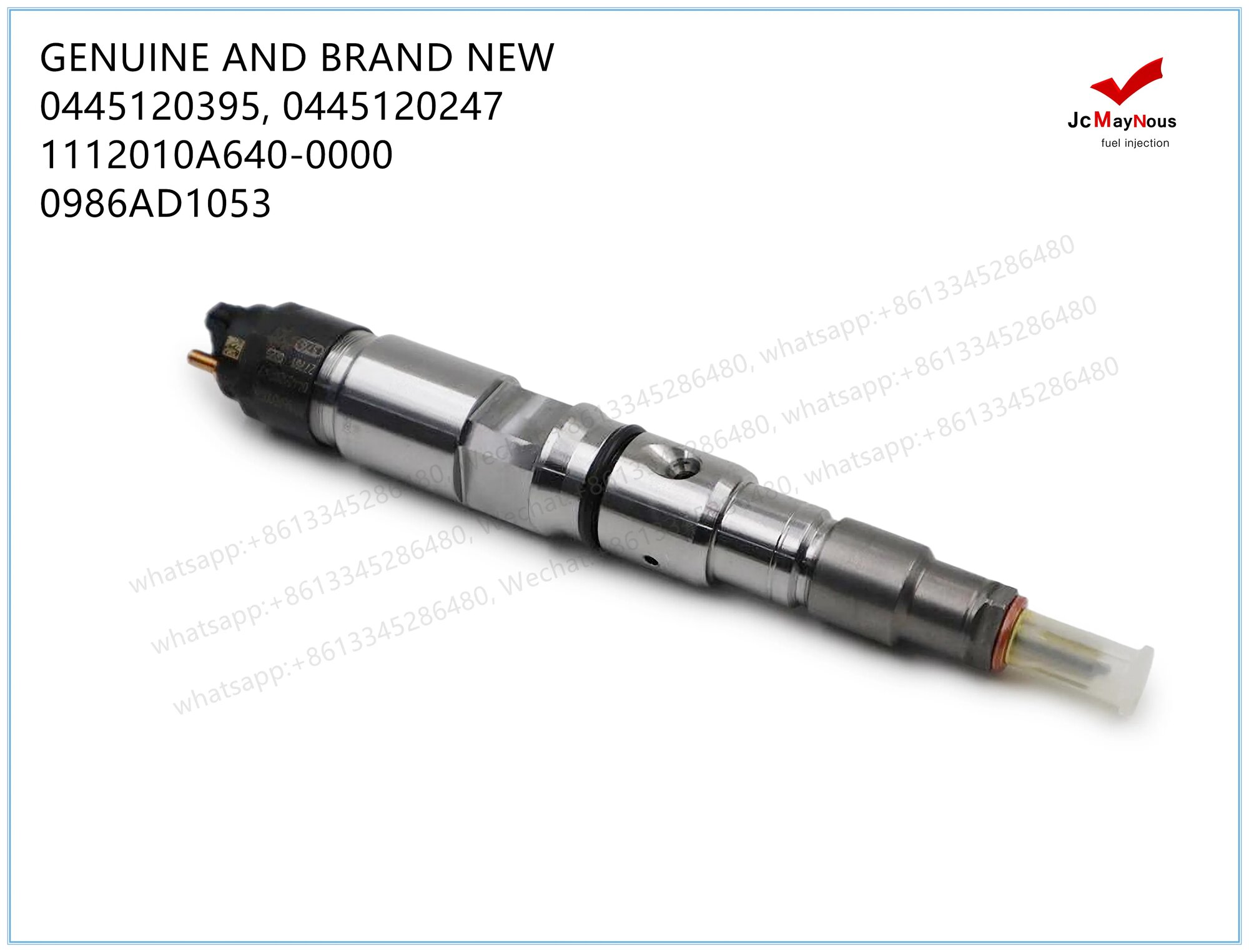 Топливная форсунка Common Rail 0445120395 0445120247 1112010A640-0000 0986AD1053 для FAW Xichai CA6DL2 Euro4