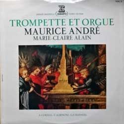 Винил LP MAURICE ANDRE et MARIE-CLAIRE ALAIN 'Trompette Et Orgue (Vol. 4)' (1970 France press, flipback, laminated, STU 70594, ex/ex+)