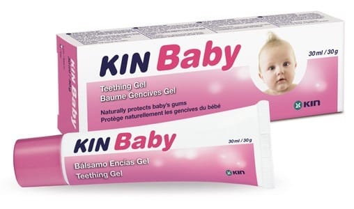 Гель для прорезывания зубов KIN Baby, клубника, 30 мл