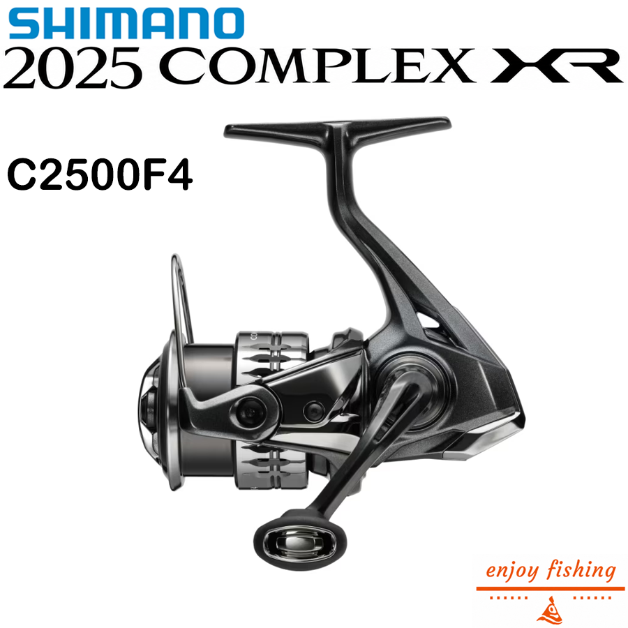 SHIMANO 2025 COMPLEX XR C2500 F4 Спиннинговое катушка Подходит для Морская и пресной, Малайзия