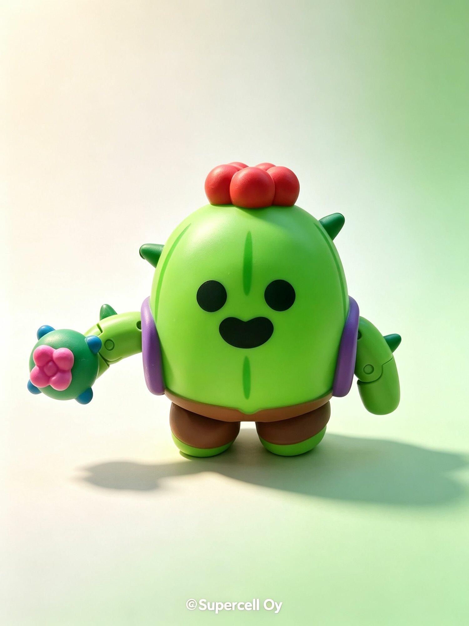 Brawl stars фигурки, Спайк бравл старс, 10 см