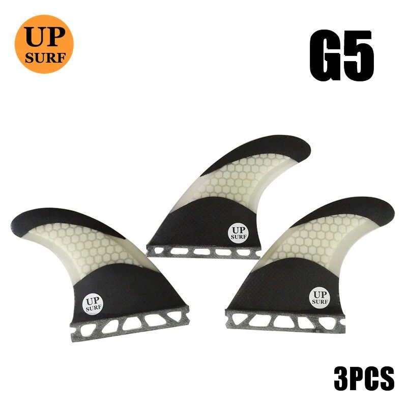 UPSURF G5 Триплавник для серфа, Белый