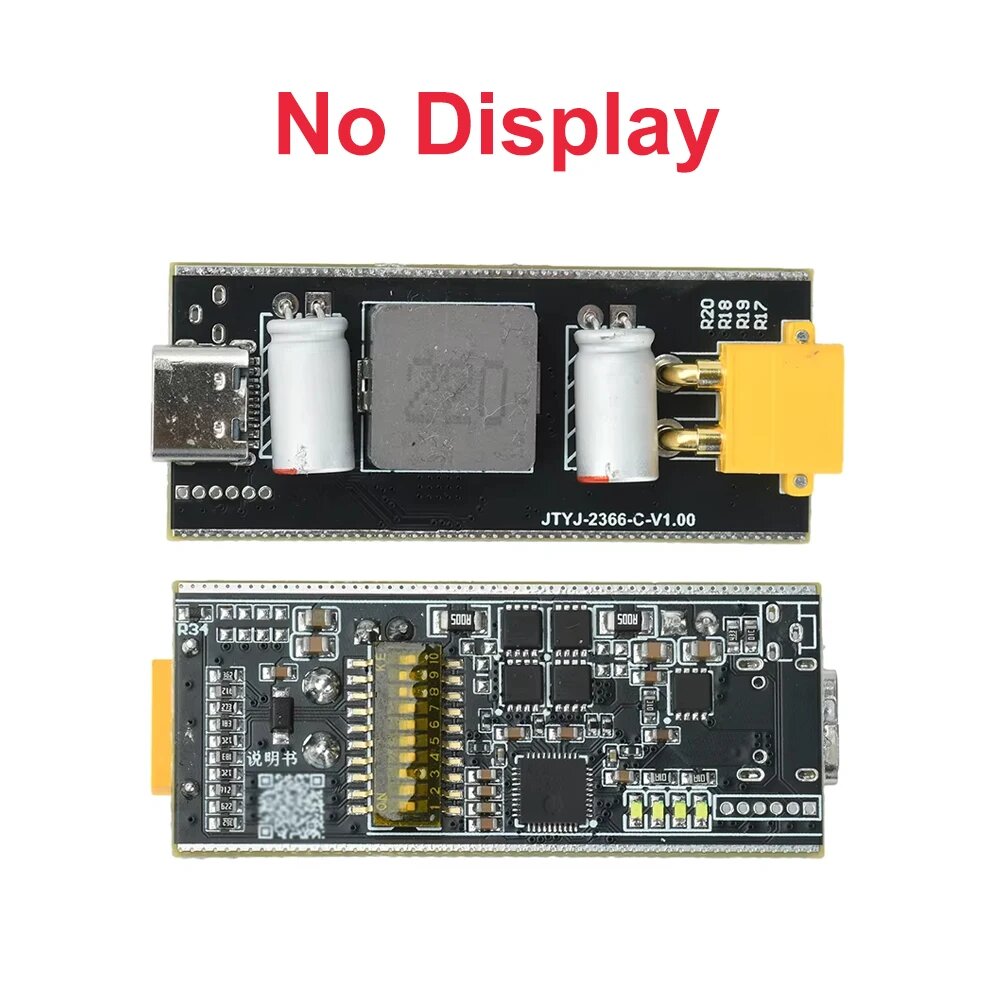 Модуль зарядки IP2366 diymore 140Вт, Color: NO Display