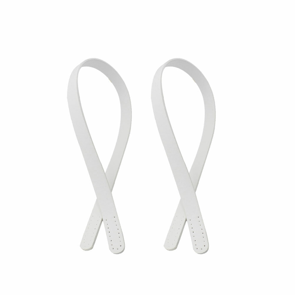 2 Штуки Ремни Для Сумок Из Pu Кожи 60X1 9X0 38 См Белый Тote Bag Replacement Strap Для Женщин