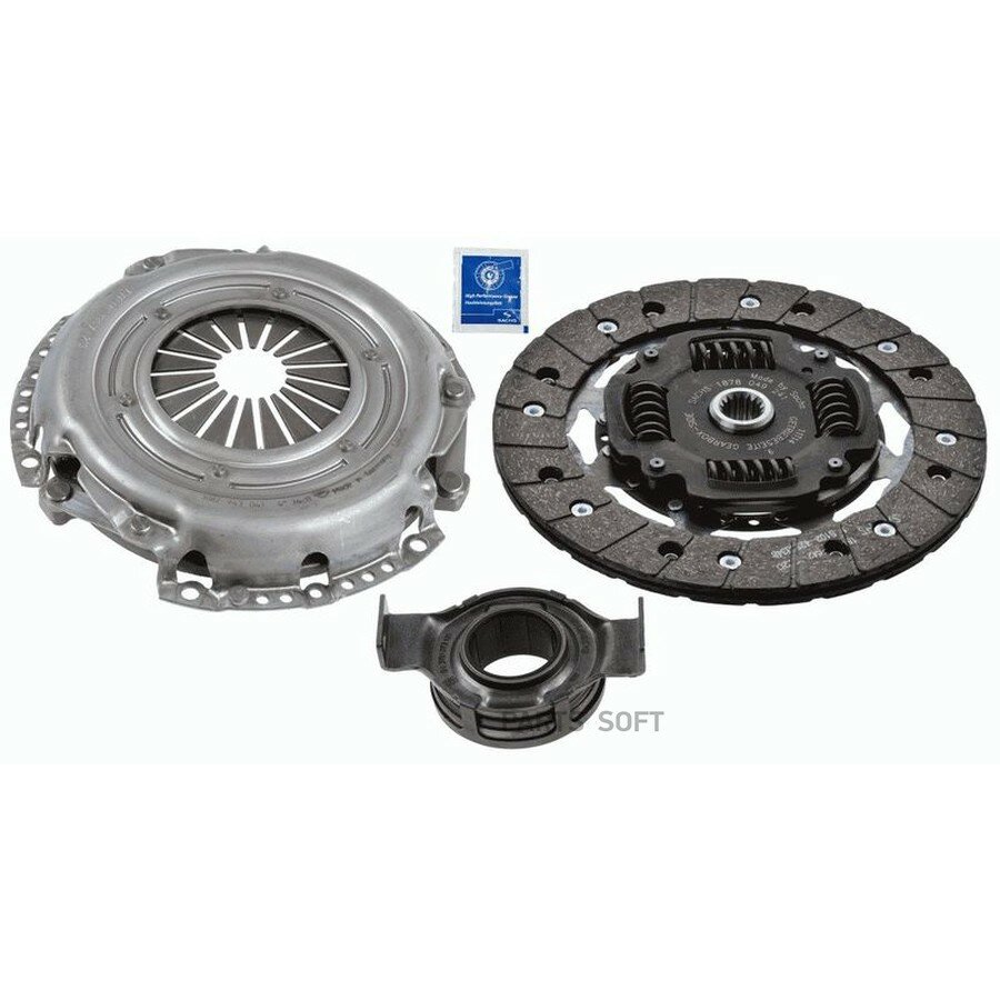 Комплект сцепления от официального дистрибьютора, SACHS, артикул 3000334001