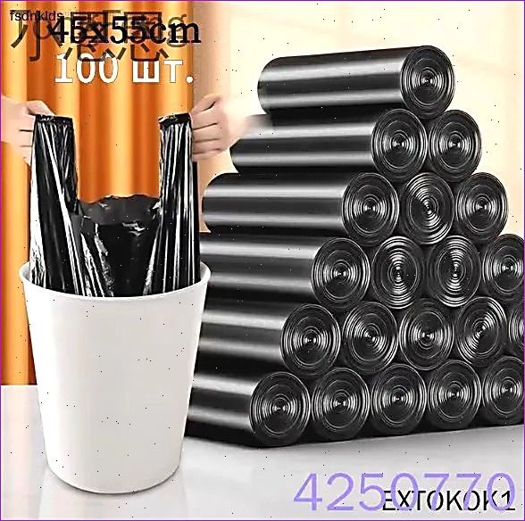 Мешки для мусора 120 л, 40мкм, 100 шт