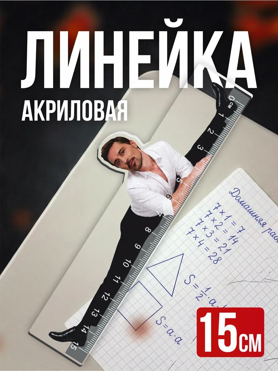 Линейка 15 см Дима Билан