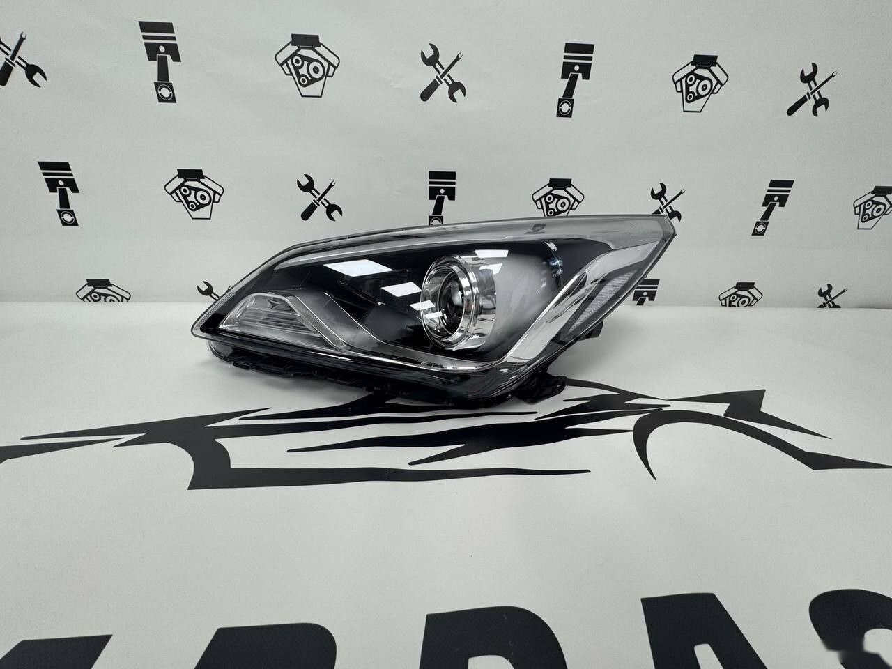 Солярис1 14-16 - Фара с линзой левая (эл. корр.) O.E.M. арт. OEM0030FL