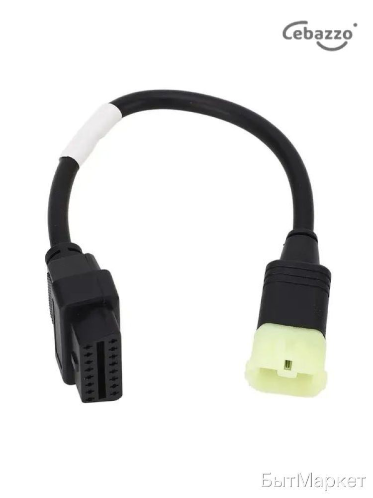 OBD2 кабель 6-контактный для Kawasaki