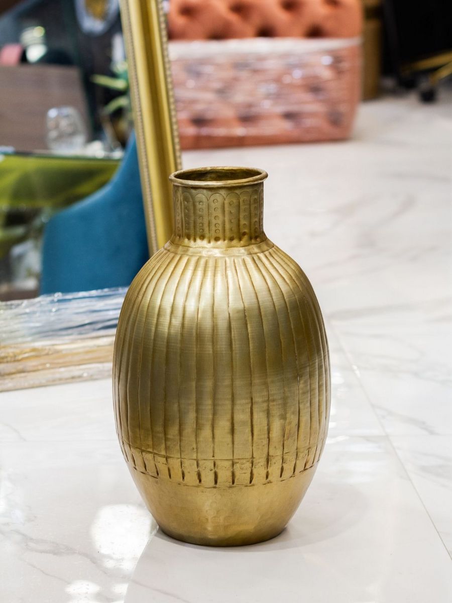 Ваза WERNER VOSS FADI gold 53656 d245х420h