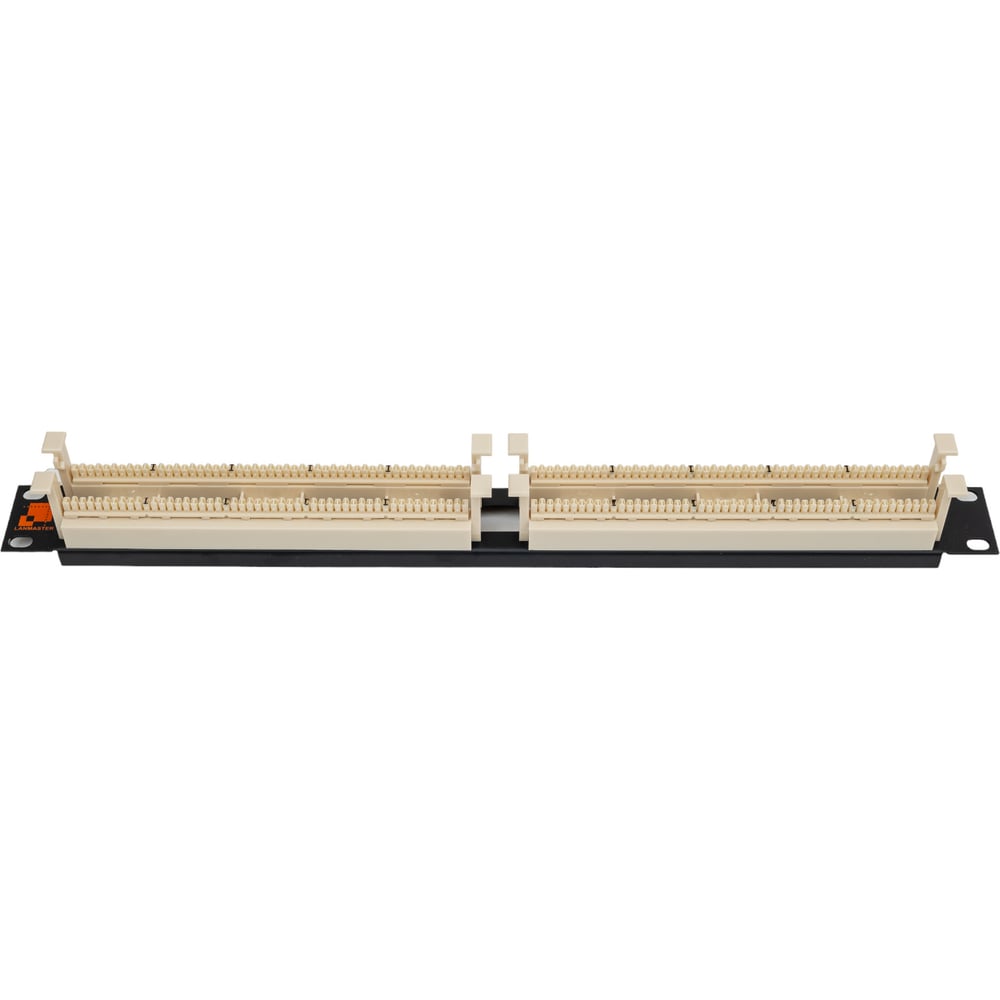 Кроссовая панель LANMASTER 110 типа, 100 пар, 19, 1U с модулями LAN-RS110-100FT