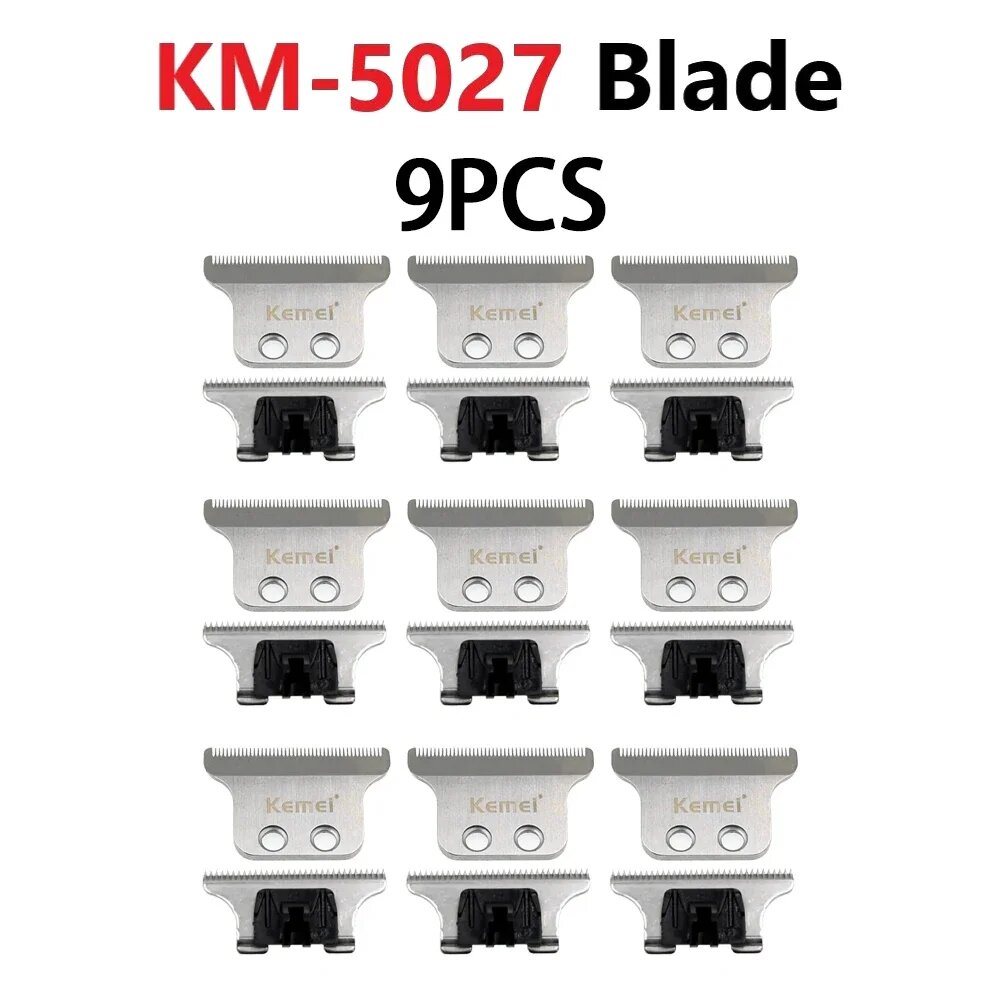 Лезвия для триммера Kemei KM-5027, 9 шт.