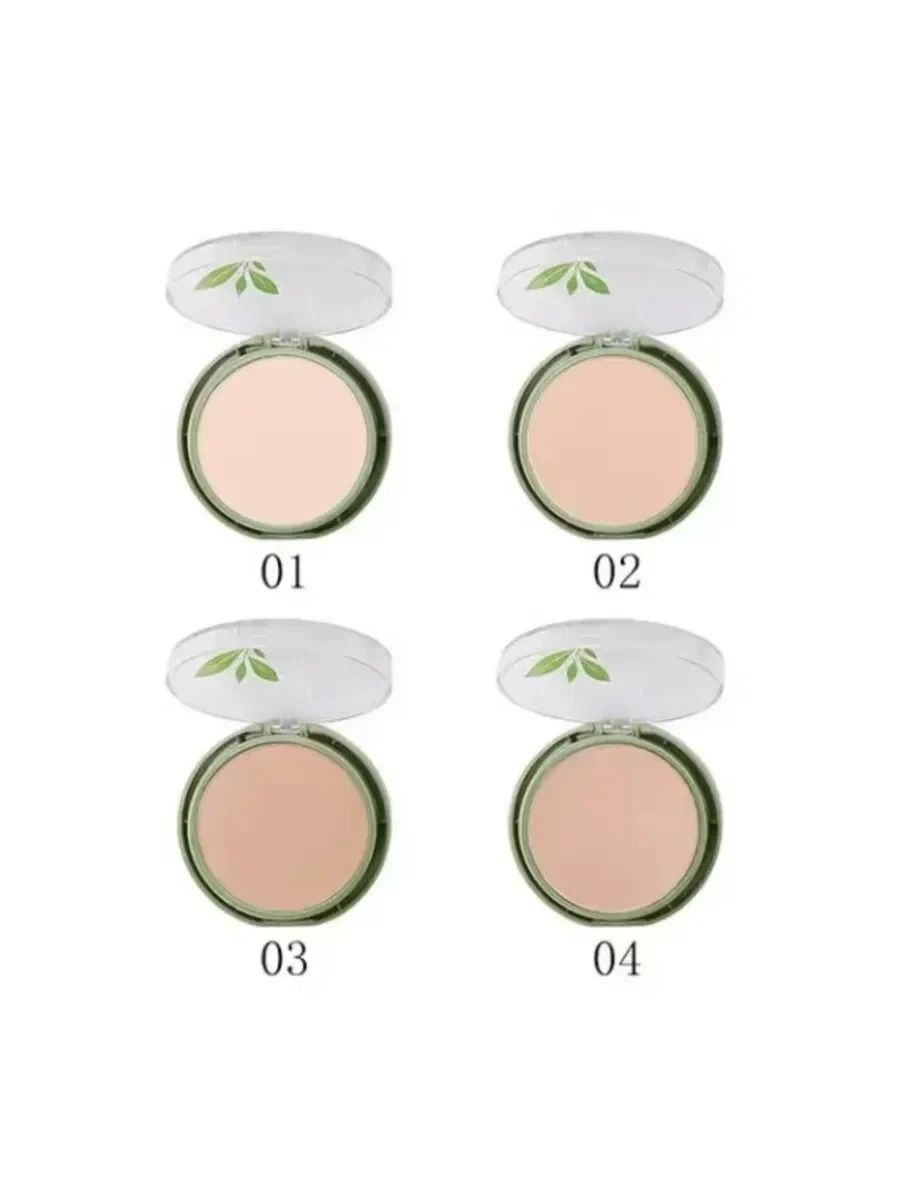 Пудра для лица FARRES Green Tea, тон 03 натуральный, 13.5 г