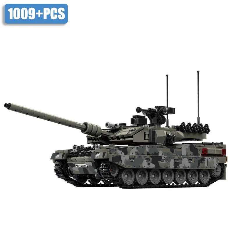 Конструктор танк Leopard 2A7, 1009+ PCS
