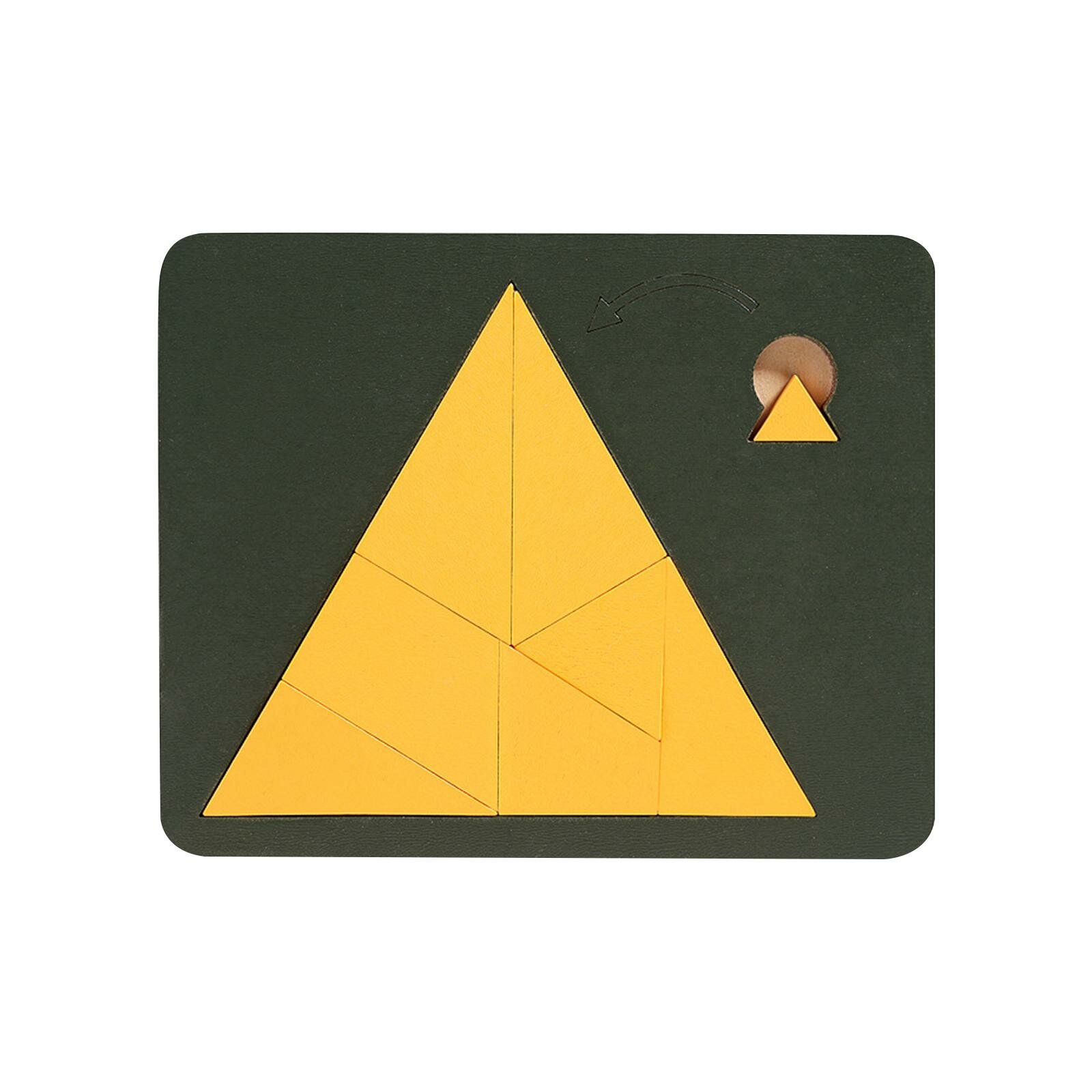 Kids Tangram Educational Toys Kids Tangram Shapes Puzzle Set Montessori Toys Style D