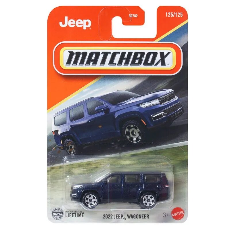 Машинка Matchbox Toys 1:64 Scale Die-Cast Basic Car 30782 2022 Jeep Wagoneer