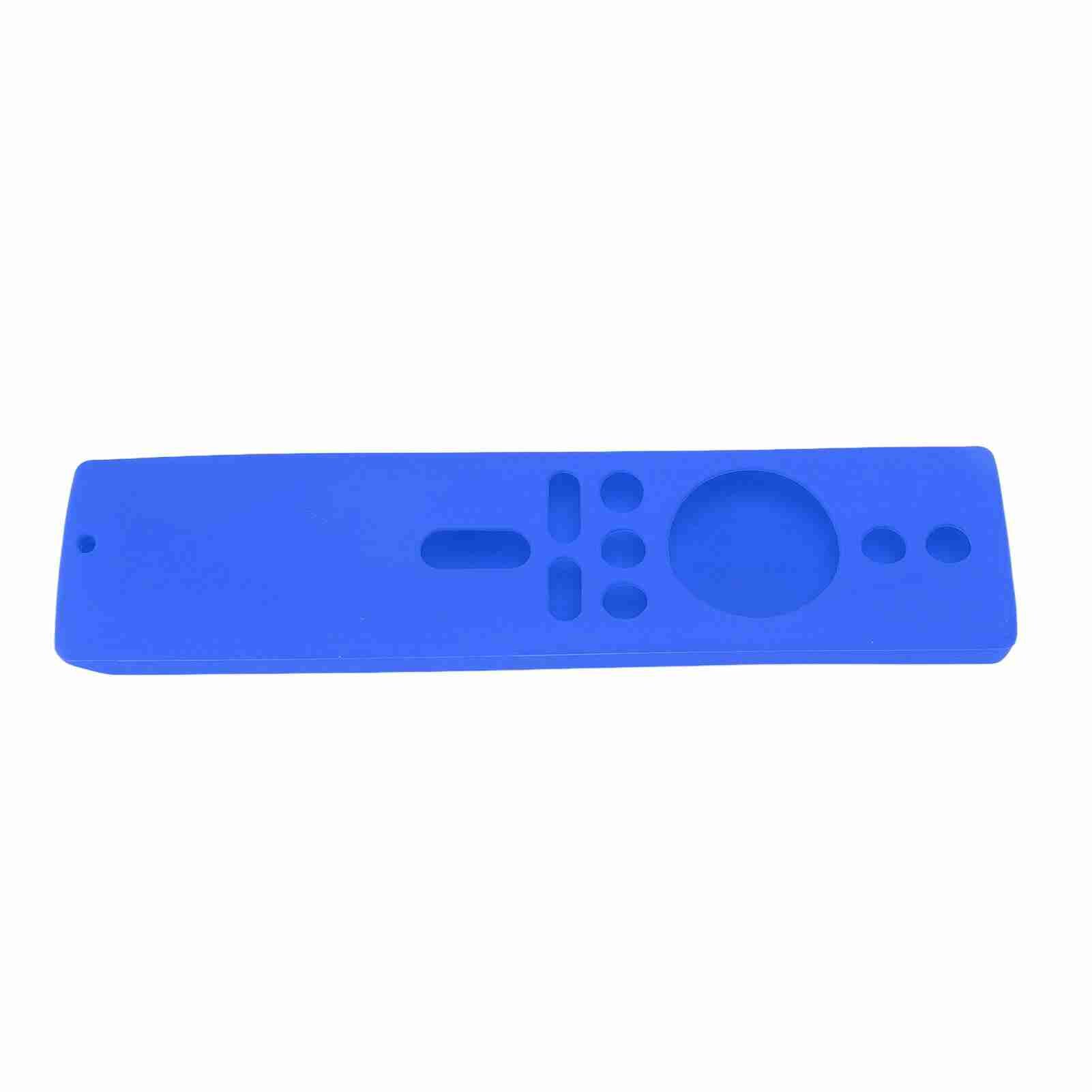 Чехол для пульта Xiaomi Mi Box S 4K, силиконовый, с противоскользящей поверхностью, синий