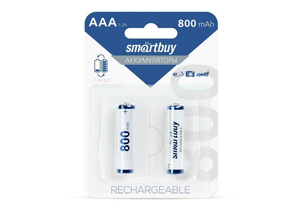 Аккумулятор Smartbuy 1600МНАA- 2 BL2 /24/
