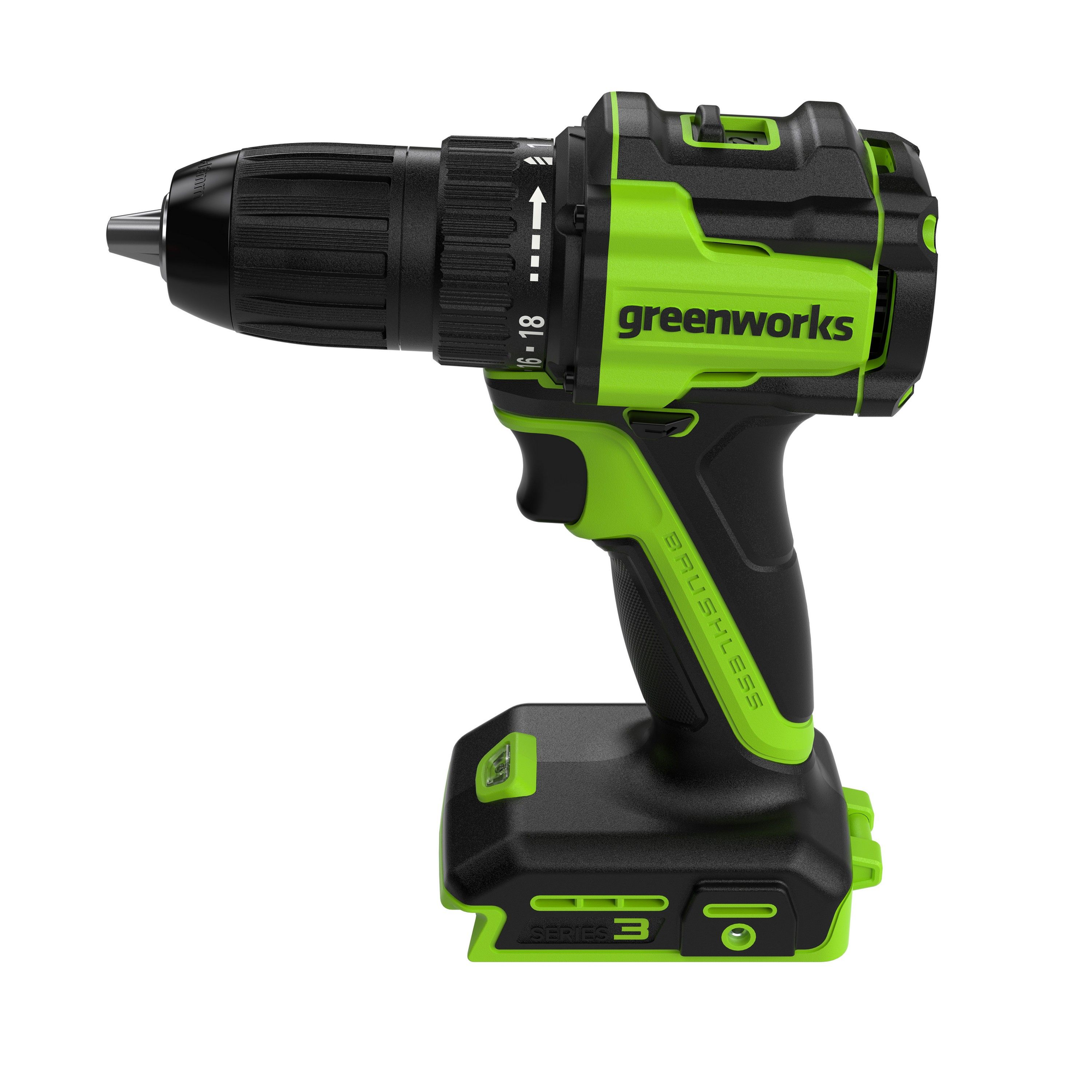 Дрель-шуруповерт аккумуляторный GREENWORKS DD345 24V 1х2Ач ЗУ
