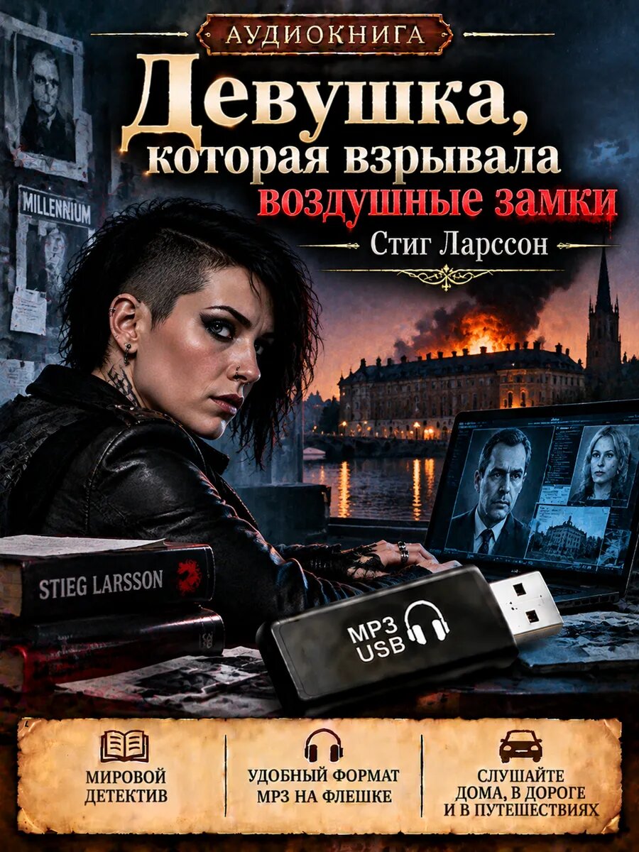 Девушка, которая взрывала воздушные замки - Стиг Ларссон
