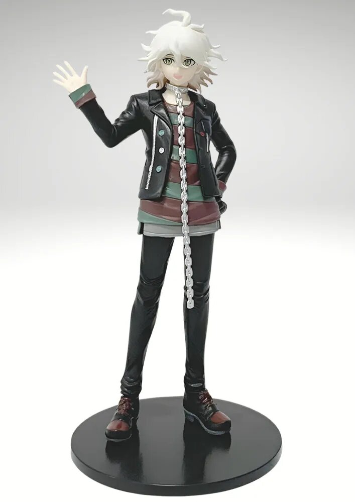 Фигурка Данганронпа: Школа отчаяния Нагито Комаэда / Danganronpa Nagito Komaeda (21см, пакет)
