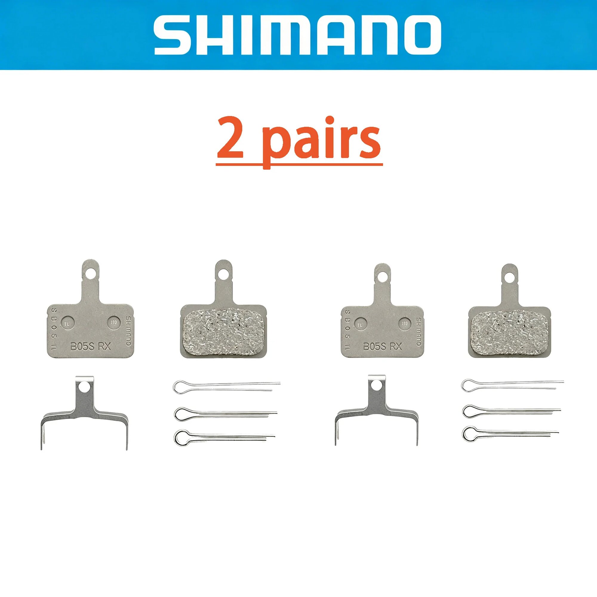 Тормозные колодки Shimano B05S-RX, 2шт