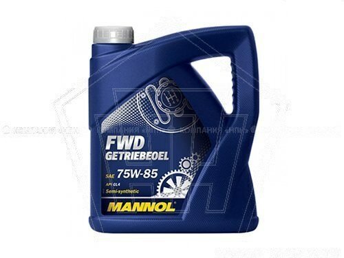 Масло mannol трансмиссионное 75w-85 fwd getriebeoel gl-4 (4л.) полусинтетика
