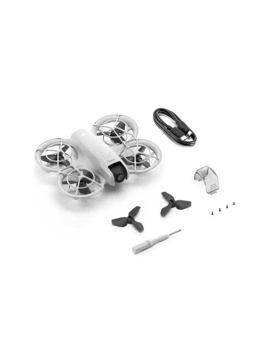 Квадрокоптер DJI Neo, с камерой 4K Ultra HD, до 18 минут полета (не активированный)
