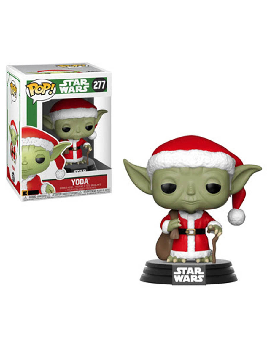 Фигурка Funko POP! Йода-Санта (Yoda Santa Holiday) #277