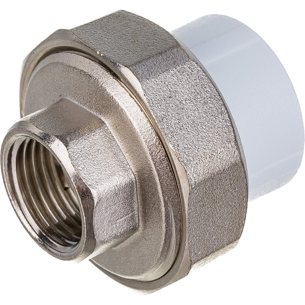 Комбинированная муфта VALFEX PP-R белая, разъем 25х1/2 дюйма ВР 10155115 127-0211