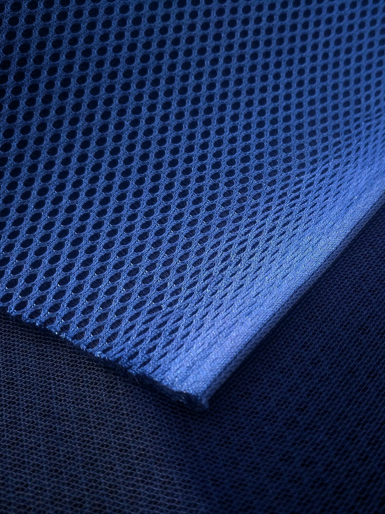Ткань сетка 3D Air Mesh 0,6х0,75 полночь 255 г/п. м.