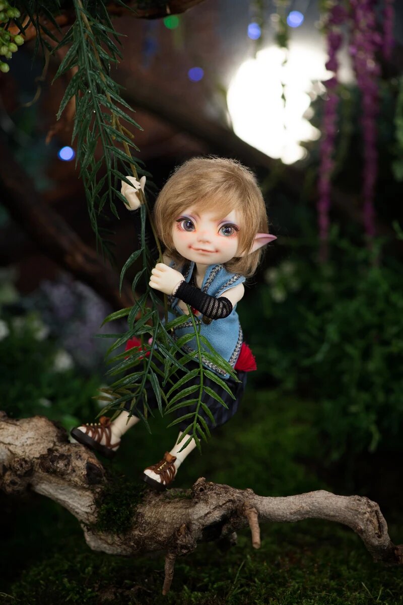 Шарнирная кукла Toki 1/8, Normal skin, No makeup