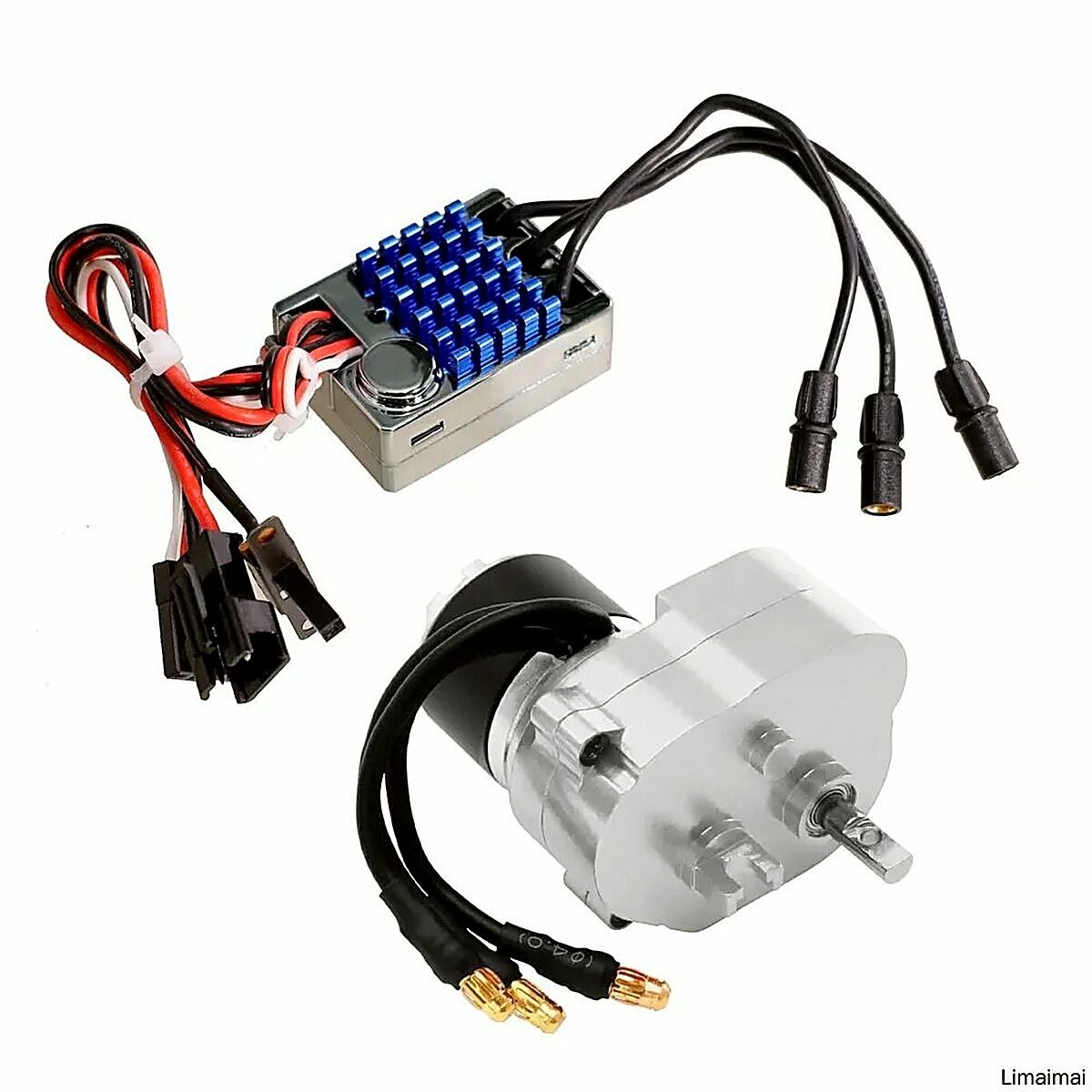 Бесщеточный мотор редуктор в сборе для 1/12 MN78 MN82 LC79 MN168 MN99sV2 MN98V2 RC
