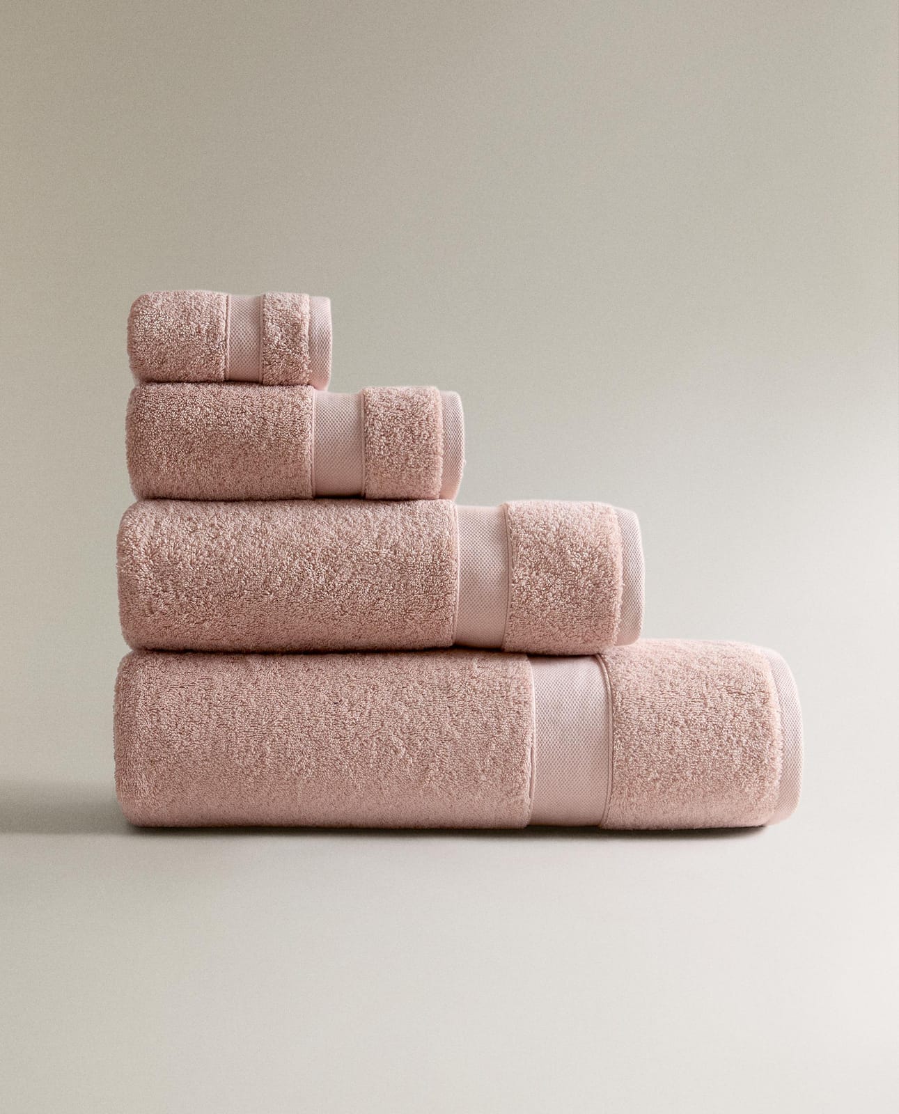 Полотенце для ванной ZARA HOME премиум, розовый, 70 x 140 см 7599/013/687-38