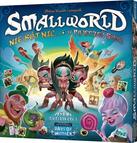 Дополнение для настольной игры Rebel Small World набор дополнений 1, Не бойся ничего и В паучьей сети