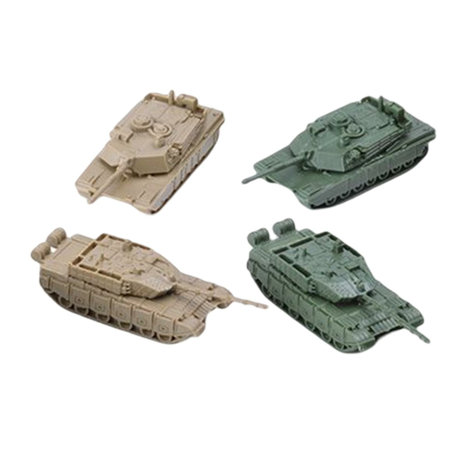 Сборная модель танка в масштабе 1/144, 4D-пазл, современная модель танка для детей, мальчиков и подростков.