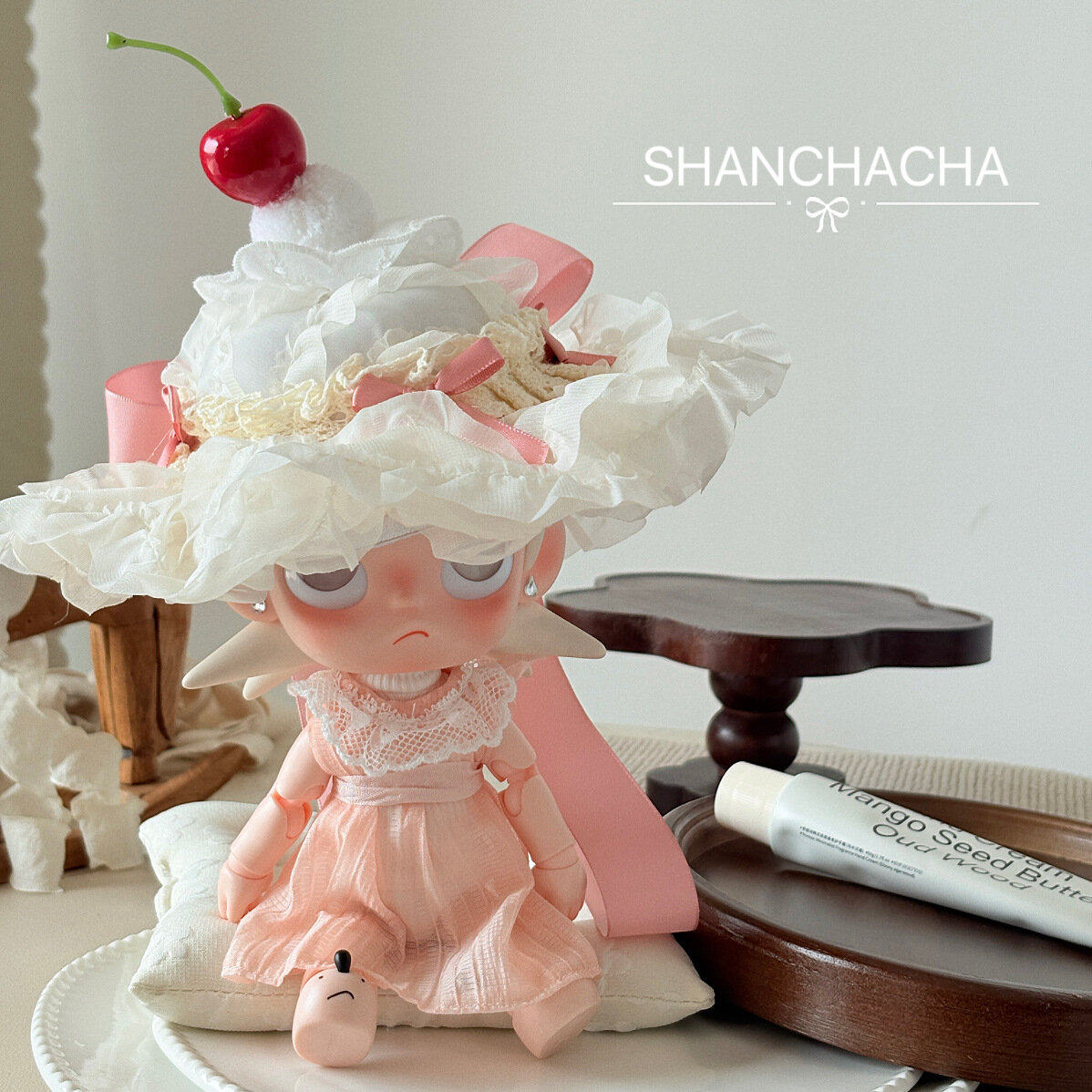 Костюм для куклы Zsiga BJD, цилиндр в стиле рококо для кукол 6/8, аксессуар для куклы
