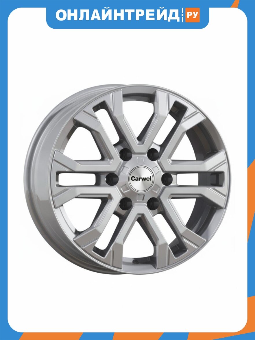 Диск Carwel Таун 276 7x17/6x139.7 D67.1 ET38 SB