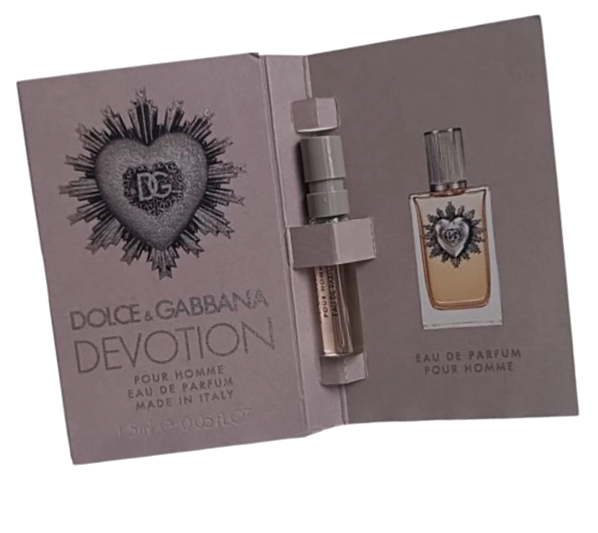 Dolce Gabbana Devotion Pour Homme сэмпл 1.5 / Парфюмерная вода Дольче Габбана Девотион Пур Хом пробник