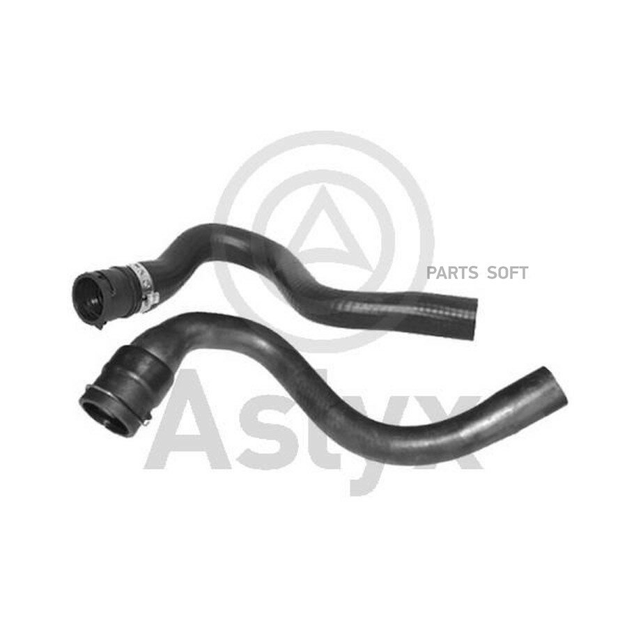 ASLYX AS204507 As204507 к-кт патрубков отопления opl corsa c/combo/meriva 1.4xe-1.6/1.8 94-10
