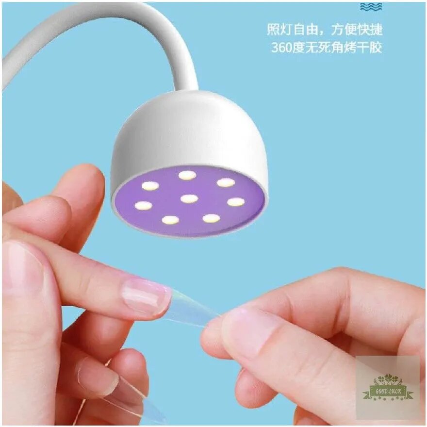 LED лампа для сушки ногтей , гелевых типс и верхних форм, тюльпан 24 W