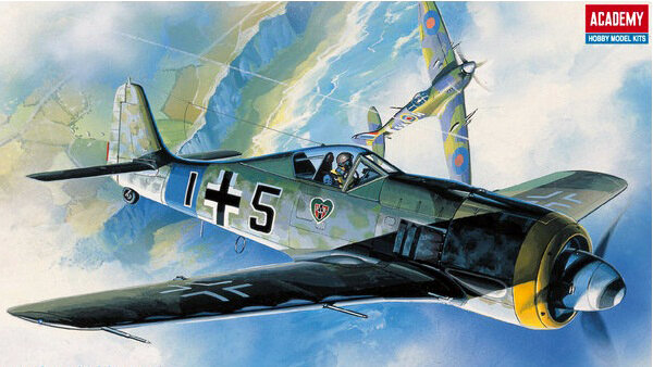 Сборная модель "Самолет FOCKE-WULF FW190A-6/8" (1:72), артикул 12480