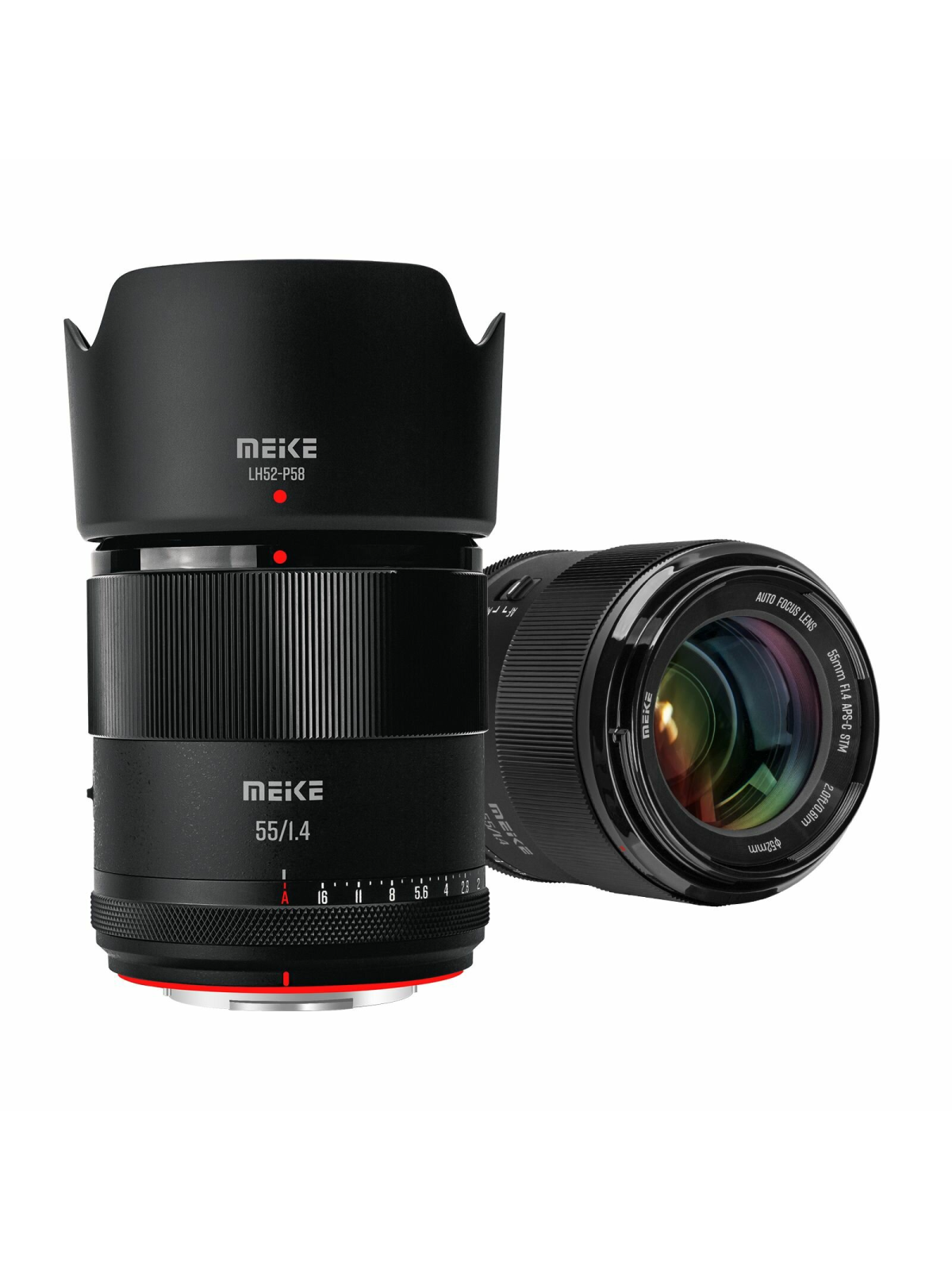 Автофокусный светосильный объектив 55mm f/1.4 STM для APS-C, байонет Fujifilm X Mount