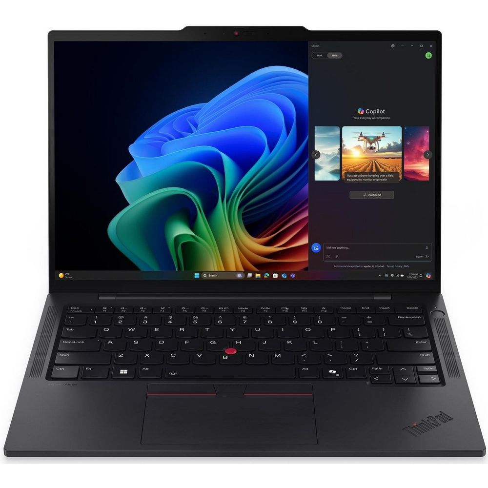 Ноутбук Lenovo ThinkPad T14s Gen 6 Intel Core Ultra 7 258V/32Gb (soldered D5)/SSD512Gb/UMA/14"/IPS/WUXGA/1920x1200/60Hz/Win11Pro/Black/1.28kg [ThinkPad T14s Gen 6]